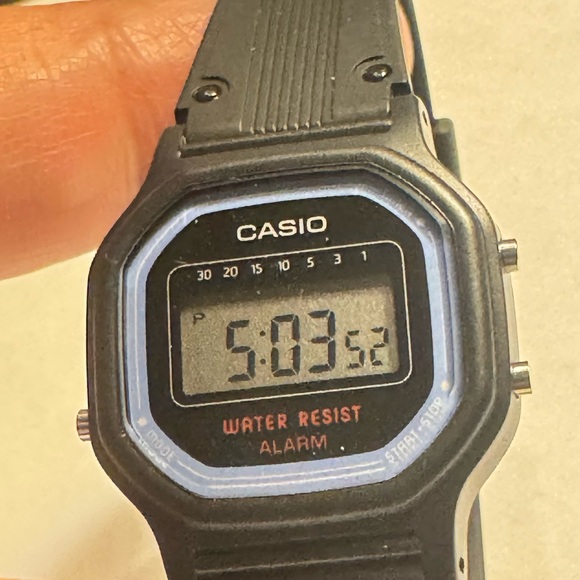 Casio | Wearables | Casio Black Digital Watch | Poshmark